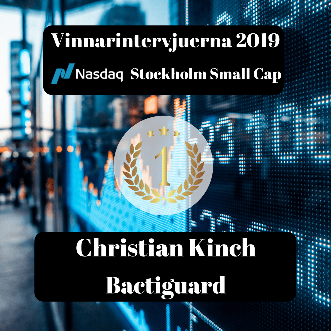 Vinnarintervju 2019 Small Cap – Christian Kinch, Bactiguard – Box ...
